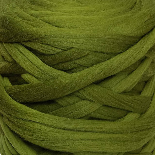 Merino Combed Wool Top - AVOCADO – Lovely Cottons UK